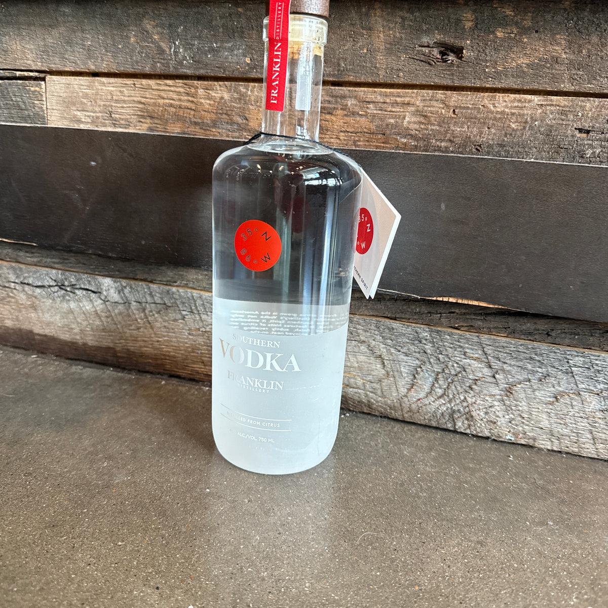 Franklin Distillery Vodka 750mL – Franklin Bottle Shop D/B/A The Bottle ...